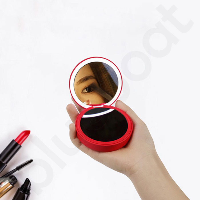 Powerbanki - Power Banki - Powerbank S088 puderniczka z podświetlanym ...